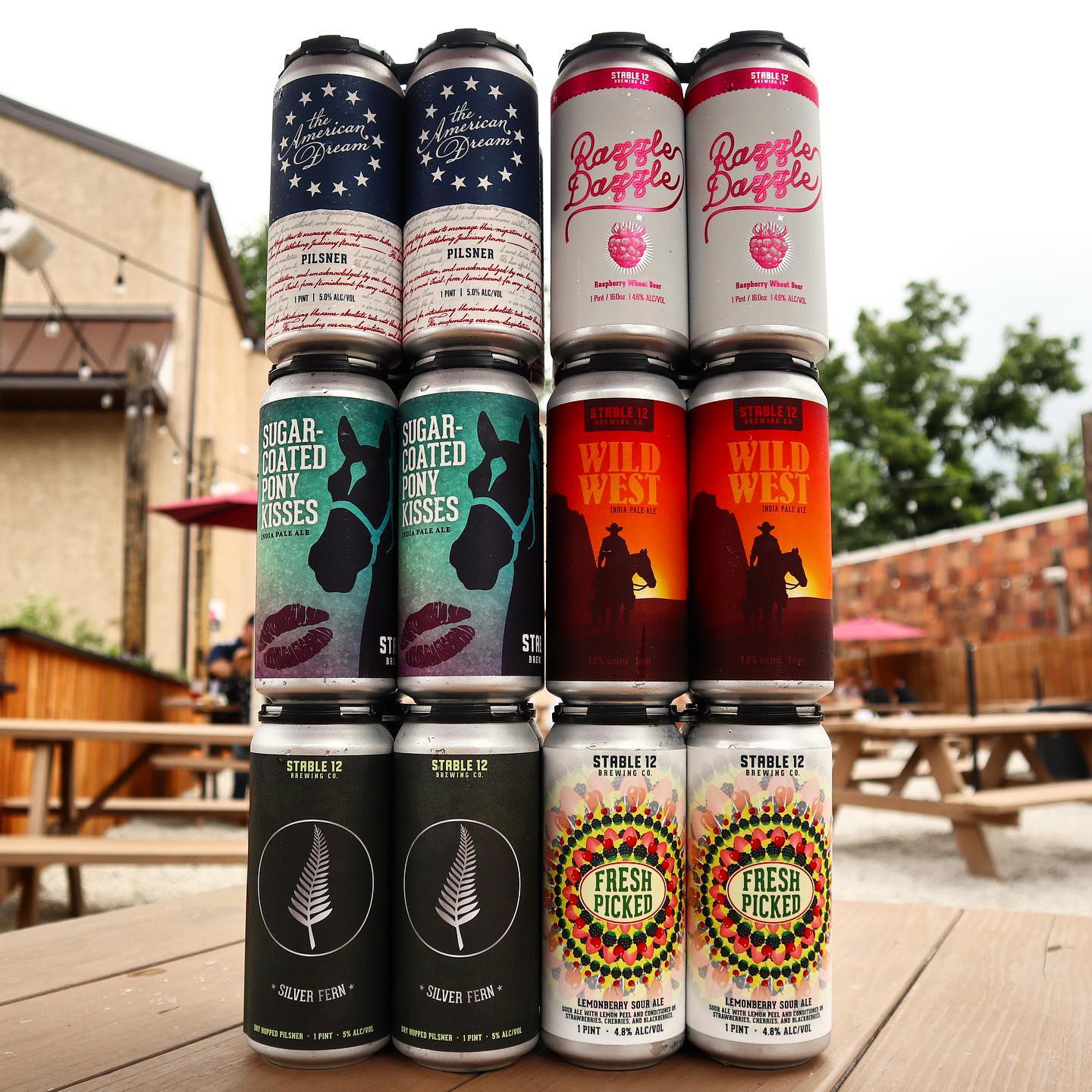 Our current line up of beer to-go. Available for pickup at the taproom ...