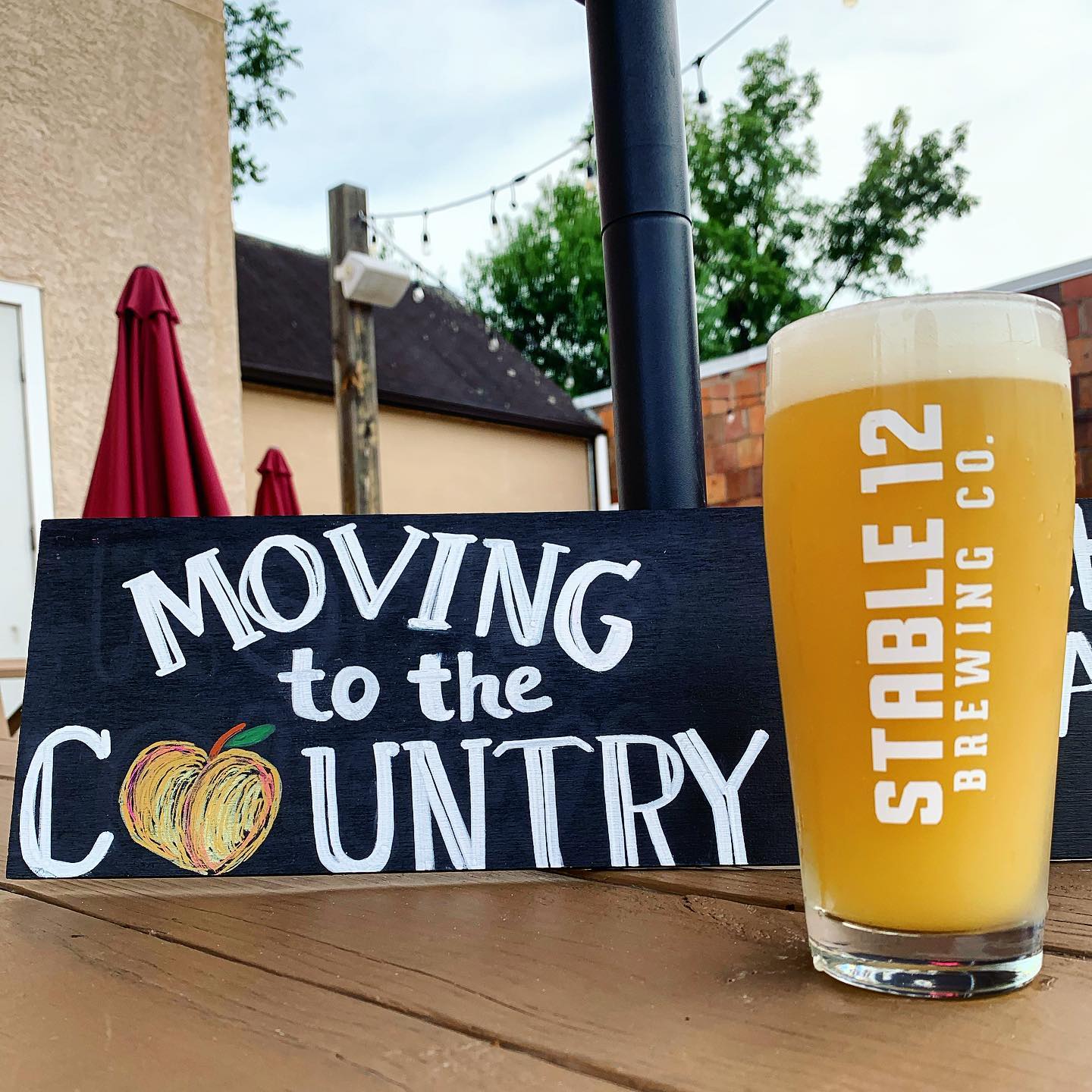 Available on draft today - 🍑Moving to the Country🍑 - Stable 12 Brewing ...